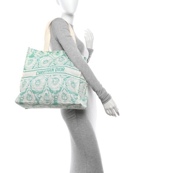 Dior | Bags | Christian Dior Vip Tote Bag Dioriviera Green | Poshmark